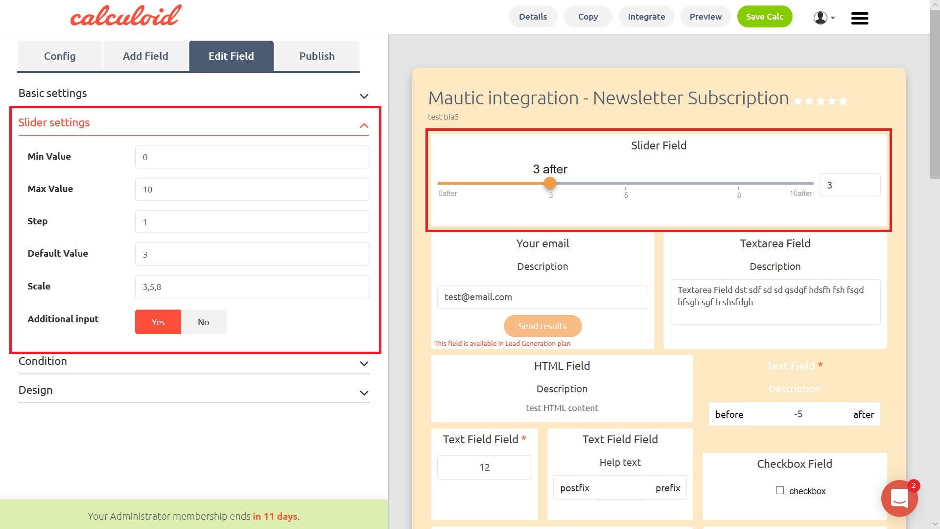 Documentation - Calculoid.com