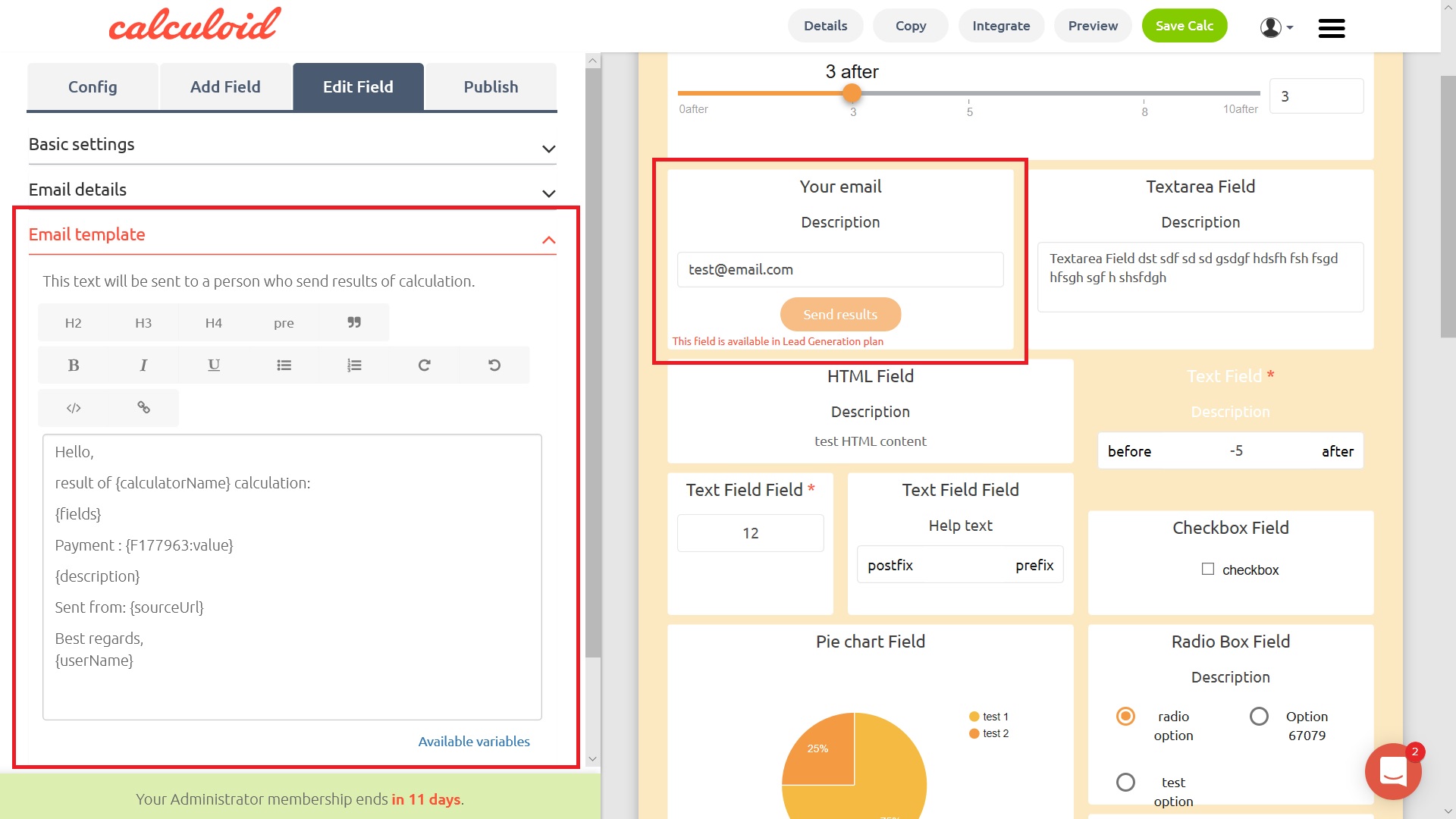 Documentation - Calculoid.com