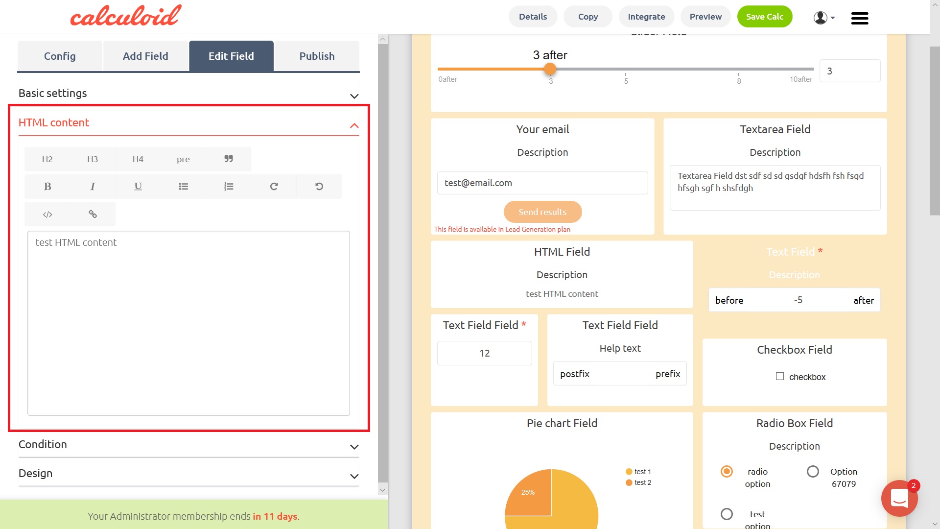 Documentation - Calculoid.com